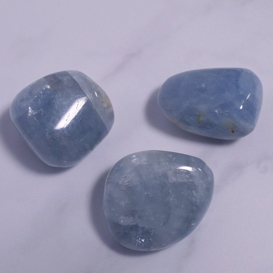 Angel Energy - Celestite Tumbled Stone – Robert Reeves